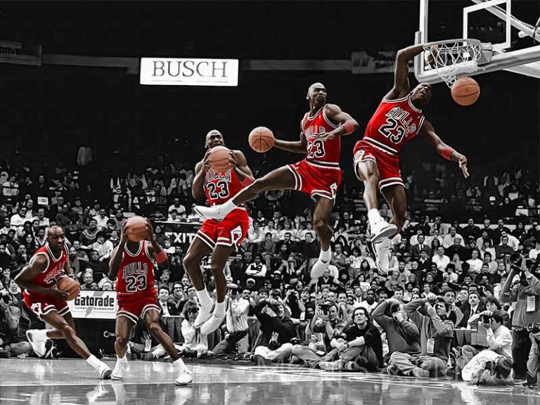 Michael Jordan Slam Dunk – Motifs and Prints