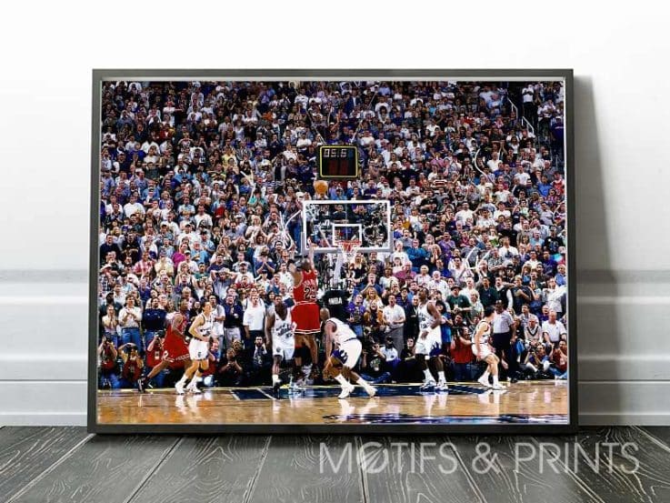 Michael Jordan Jump Shot – Motifs and Prints